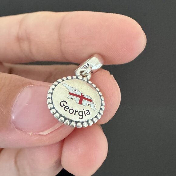 Pandora | Jewelry | Pandora Georgia Map Exclusive Charm | Poshmark
